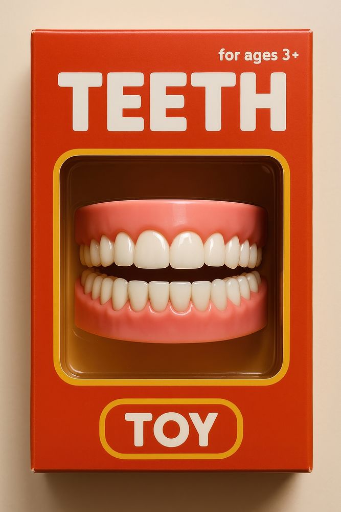 Toy teeth in playful packaging | Free Photo - rawpixel