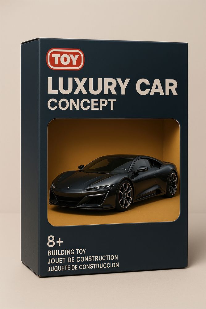 Luxury toy car packaging. | Free Photo - rawpixel