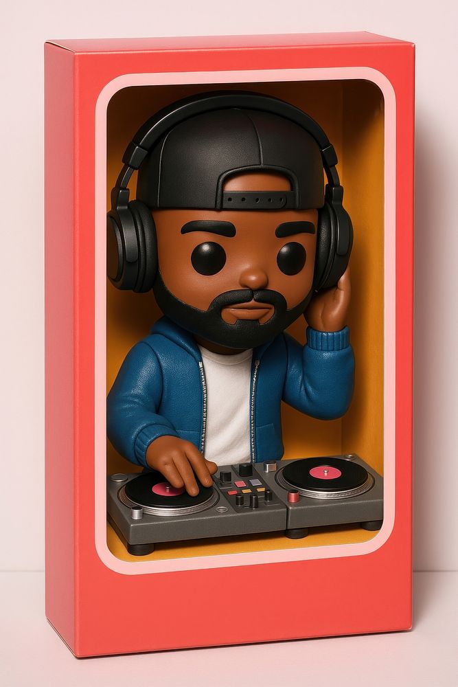 DJ figurine in collectible packaging | Free Photo - rawpixel