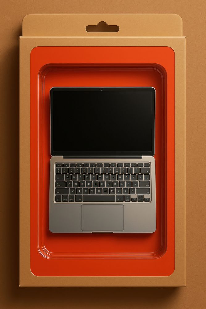 Laptop packaging design innovation | Free Photo - rawpixel
