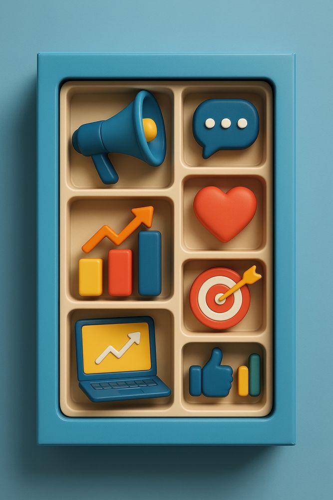 Digital marketing strategy icons | Free Photo - rawpixel