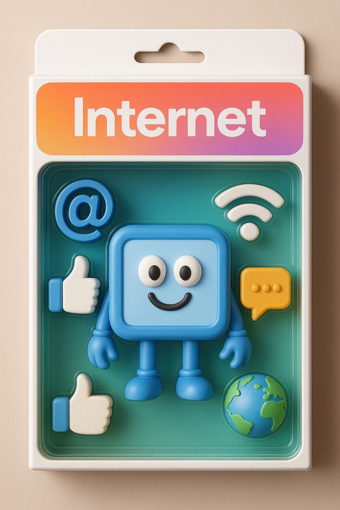 Playful internet-themed toy design. | Free Photo - rawpixel