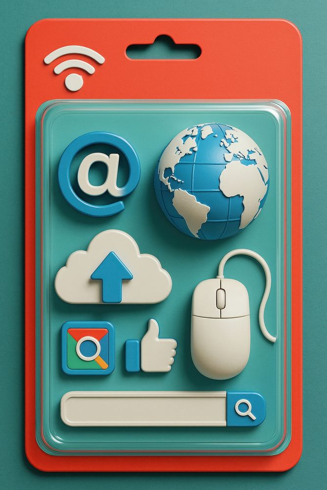 Digital icons in blister packaging. | Free Photo - rawpixel