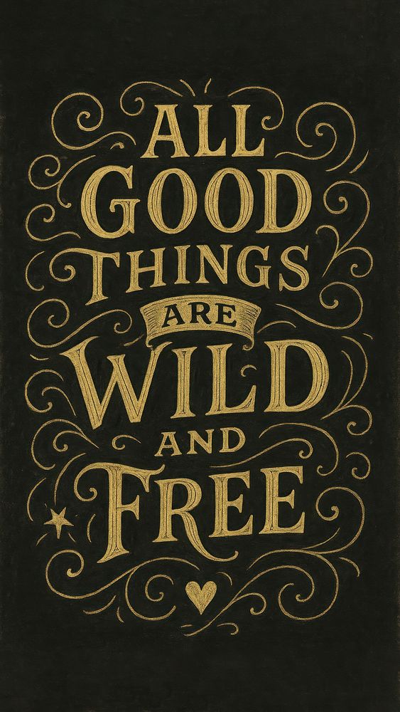 Inspirational vintage typography art | Free Photo Illustration - rawpixel