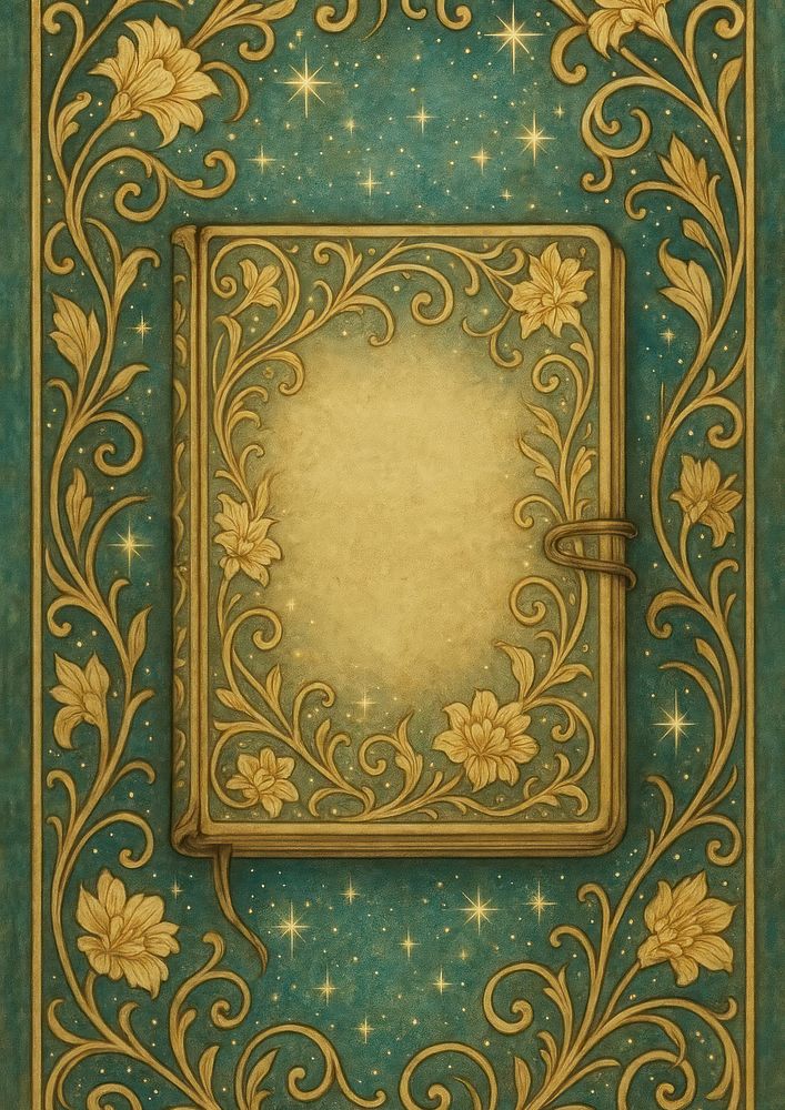 Ornate floral journal cover design | Free Photo Illustration - rawpixel