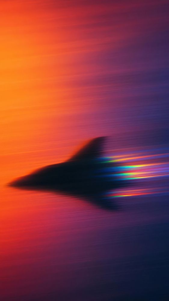 Vibrant jet speed blur | Free Photo - rawpixel