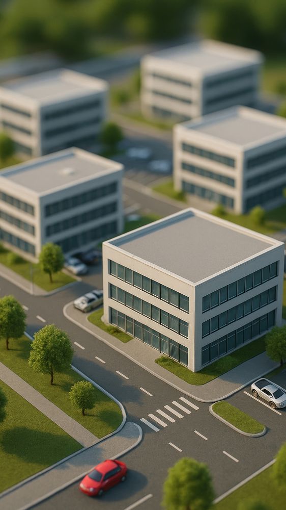 Modern office park design | Free Photo - rawpixel