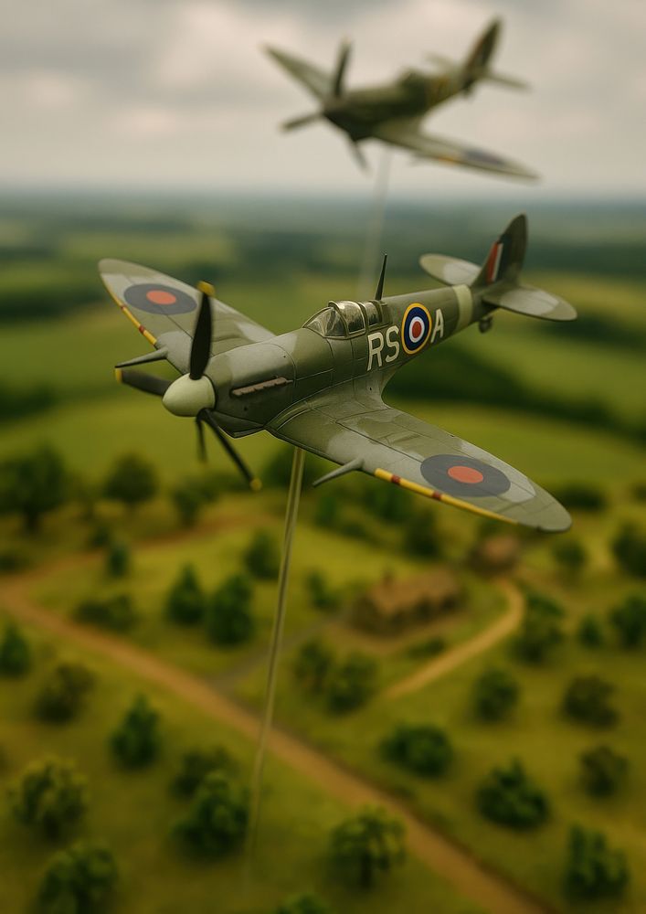 Vintage aircraft model display | Free Photo - rawpixel