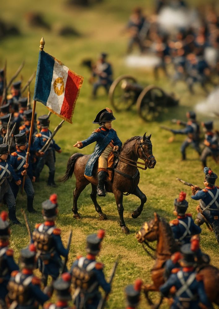 Historical battle scene miniature | Free Photo - rawpixel