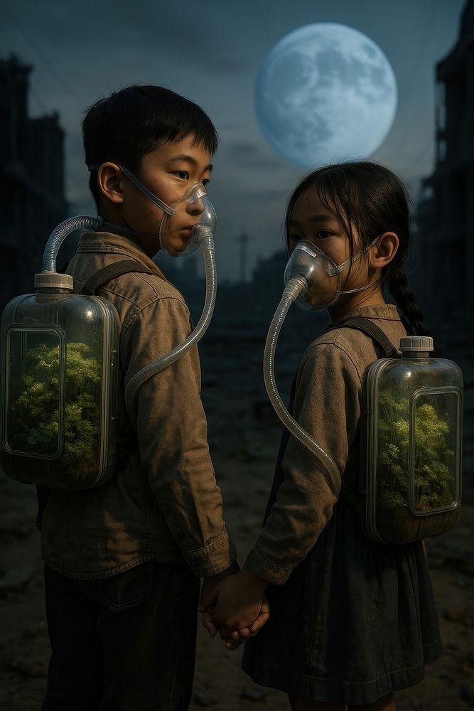 Children surviving in dystopian world | Free Photo - rawpixel