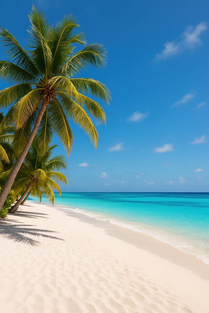 Tropical paradise beach scene | Free Photo - rawpixel