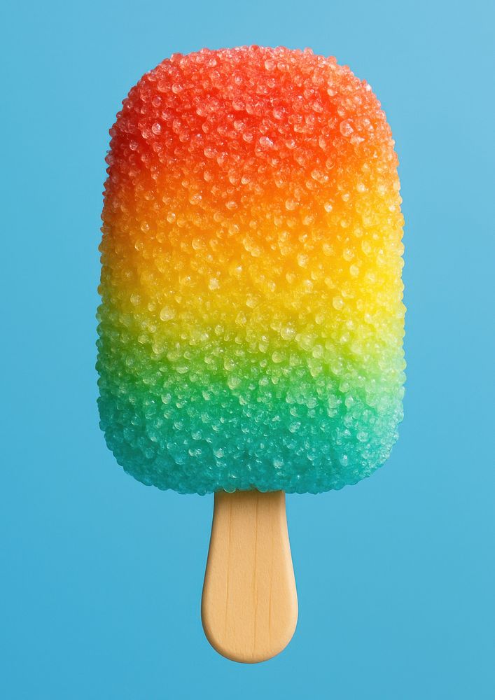 Colorful sugary popsicle delight | Free Photo Illustration - rawpixel