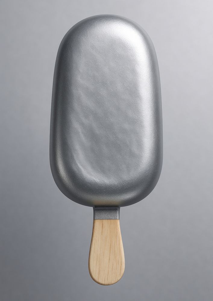 Metallic ice cream bar design | Free Photo Illustration - rawpixel
