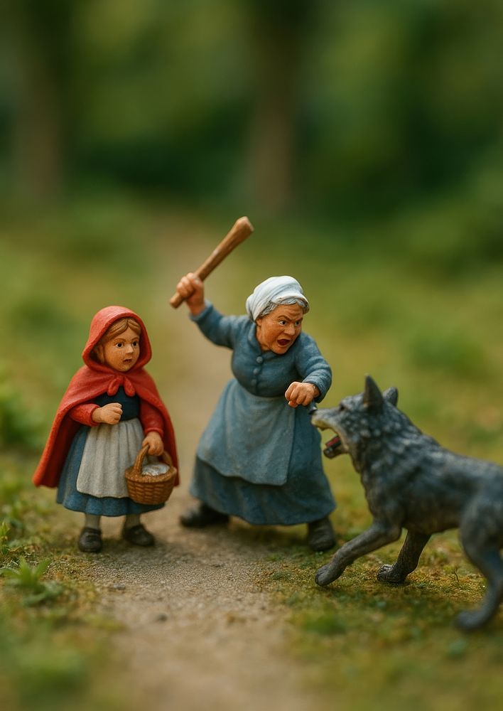 Fairy tale confrontation scene | Free Photo - rawpixel