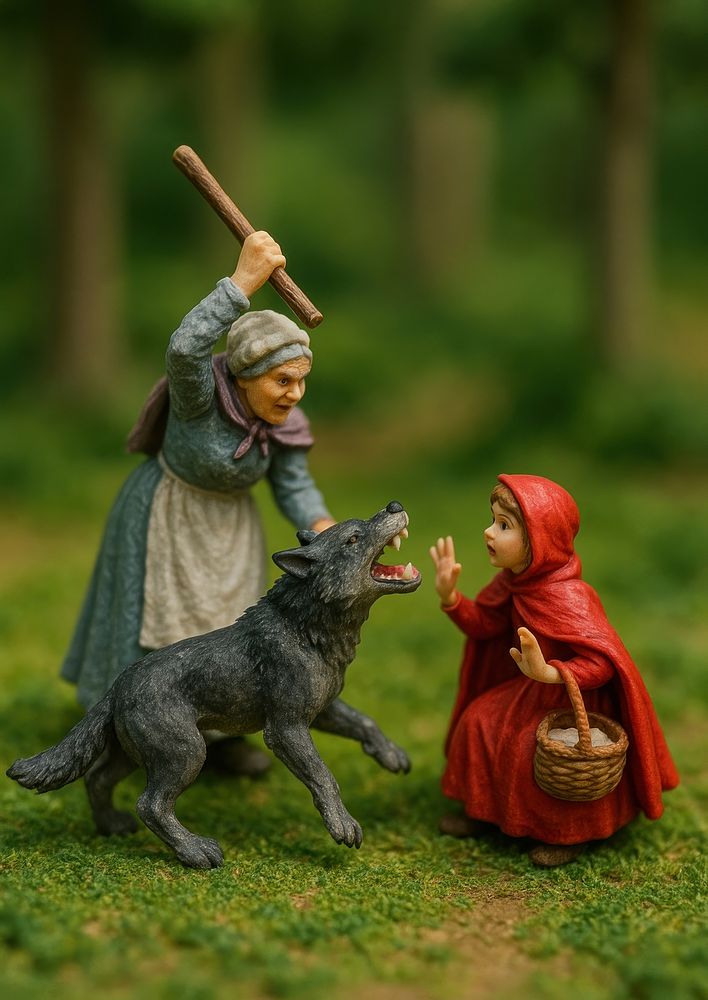 Fairy tale confrontation scene | Free Photo - rawpixel