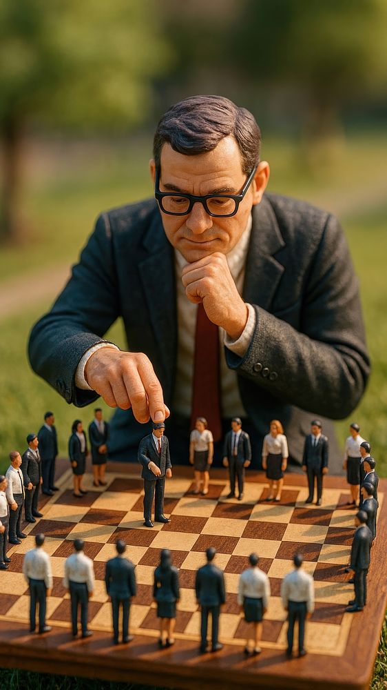 Strategic leadership chess metaphor | Free Photo - rawpixel