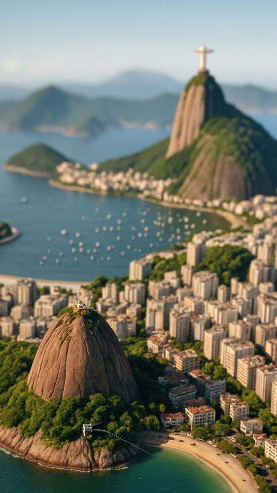 Iconic Rio landscape, breathtaking view | Free Photo - rawpixel