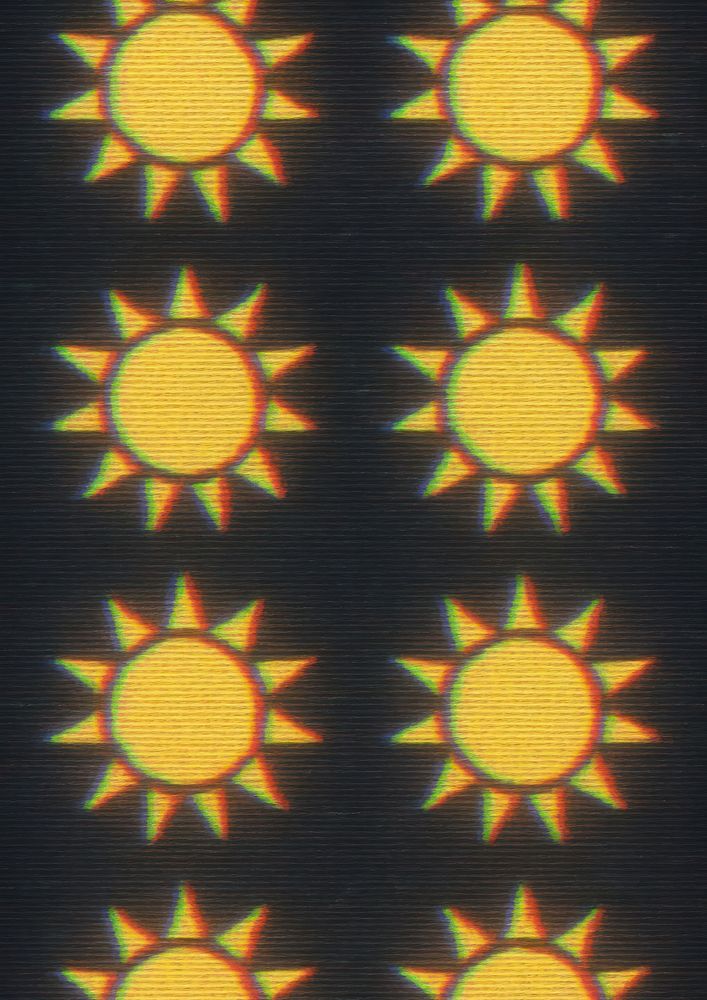 Retro sun pattern background | Free Photo Illustration - rawpixel
