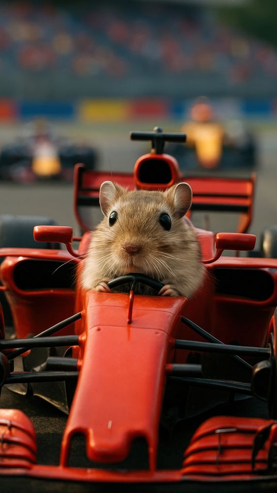 Hamster racing toy car | Free Photo - rawpixel