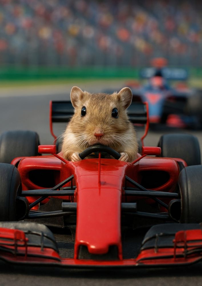Hamster driving race car | Free Photo - rawpixel