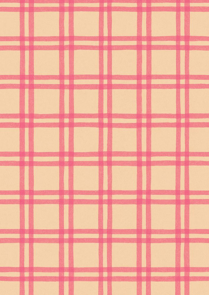 Pink plaid pattern background | Free Photo Illustration - rawpixel