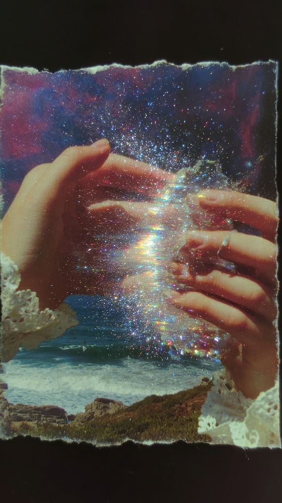 Aesthetic person ocean hands | Free Photo Illustration - rawpixel