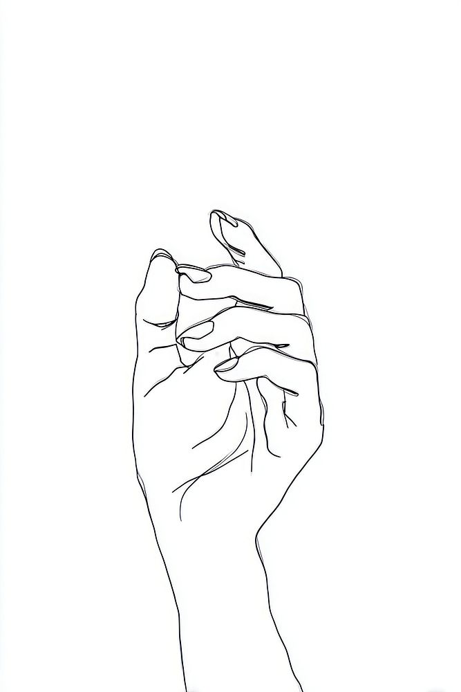 Aesthetic hand drawing illustration simple | Free Photo Illustration ...