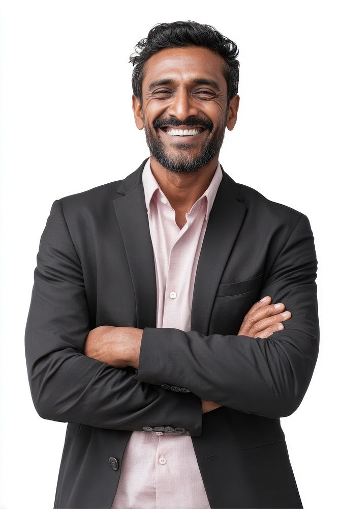 Indian business man background crossed | Free Photo - rawpixel