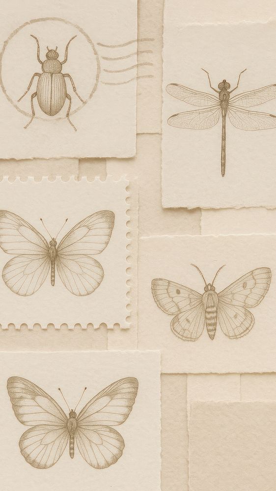 Vintage insect illustration collection | Free Photo - rawpixel