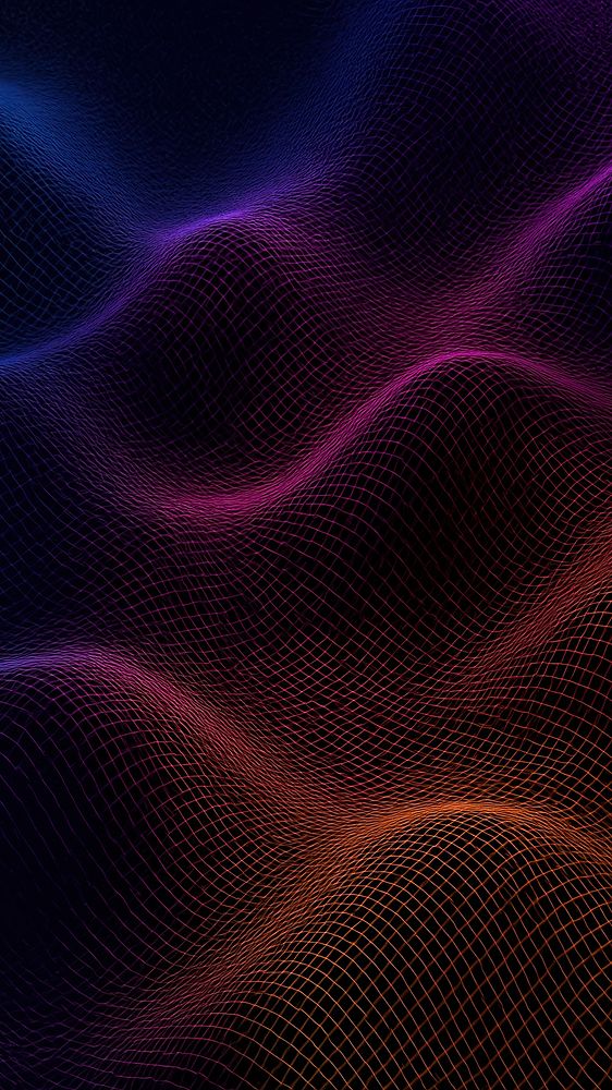 Vibrant abstract digital wave pattern | Free Photo Illustration - rawpixel
