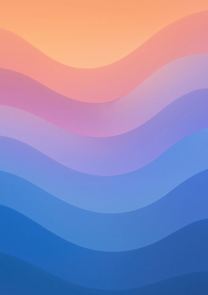 Vibrant gradient wave pattern | Free Photo Illustration - rawpixel