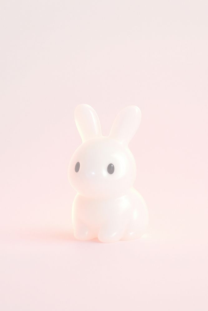 Cute pastel bunny illustration | Free Photo Illustration - rawpixel