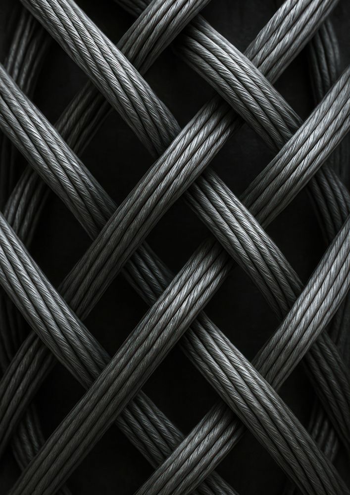 Interwoven metallic cable texture | Free Photo - rawpixel