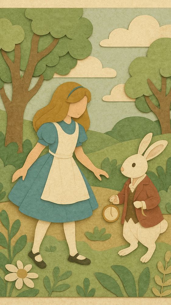 Whimsical paper-cut fairy tale | Free Photo Illustration - rawpixel