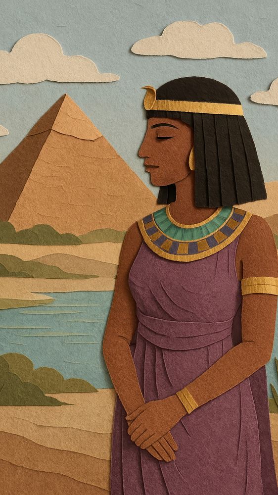Ancient Egyptian paper art | Free Photo Illustration - rawpixel