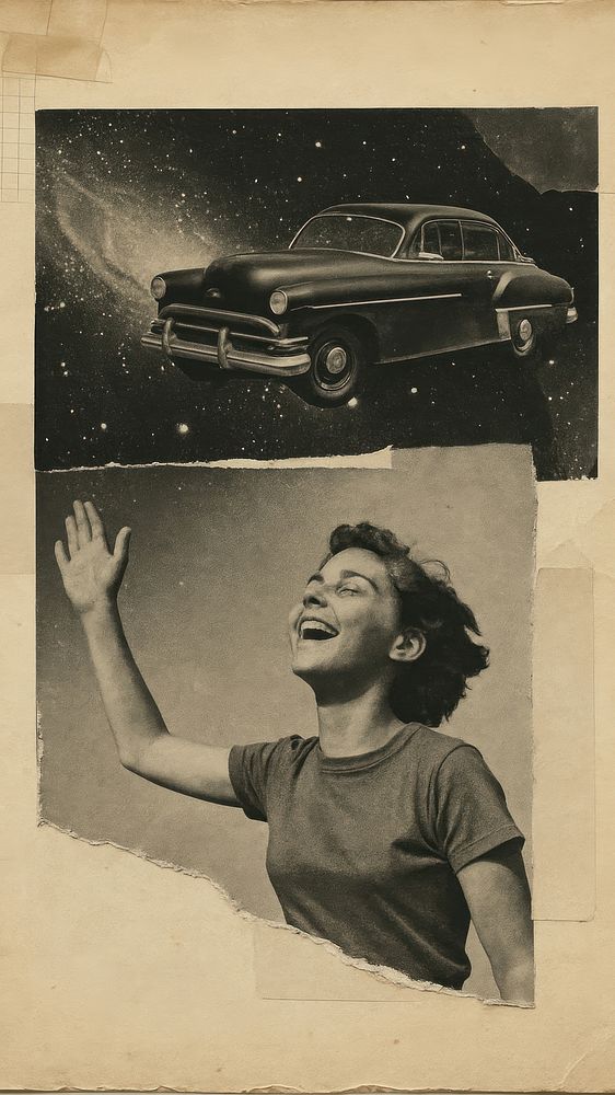 Vintage surreal collage art | Free Photo - rawpixel