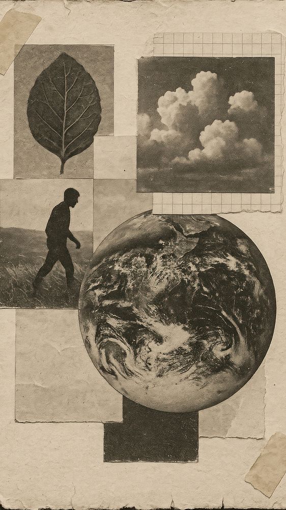Vintage collage nature exploration | Free Photo - rawpixel