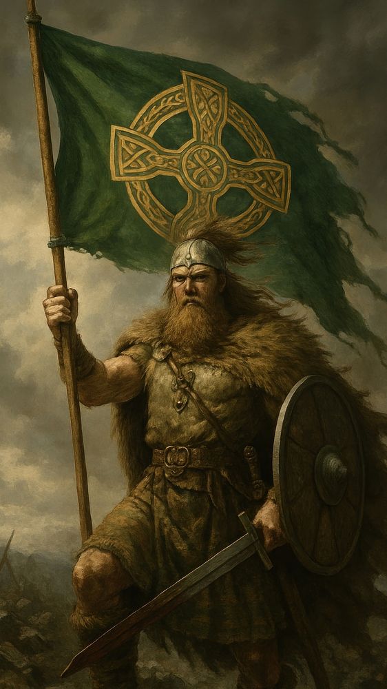 Epic Viking warrior artwork wallpaper | Free Photo Illustration - rawpixel