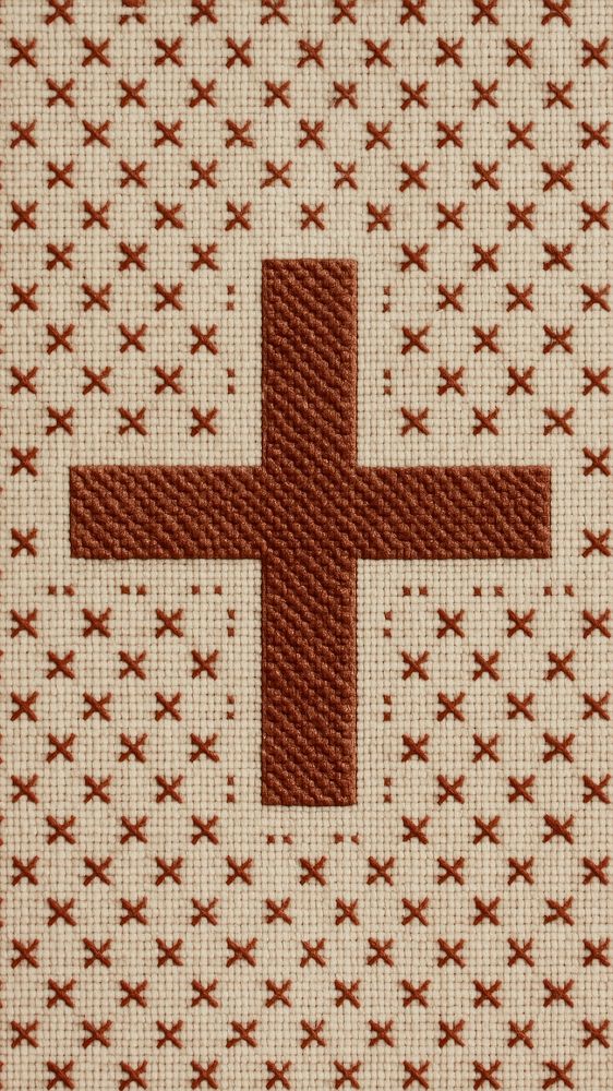 Cross pattern textured wallpaper | Free Photo Illustration - rawpixel
