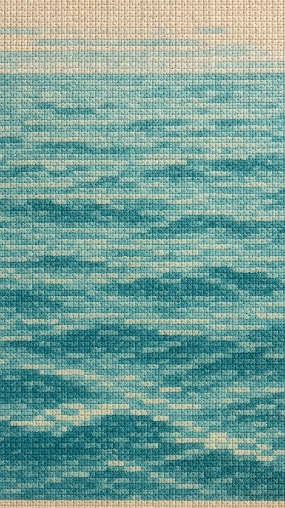 Pixelated ocean pattern wallpaper | Free Photo Illustration - rawpixel