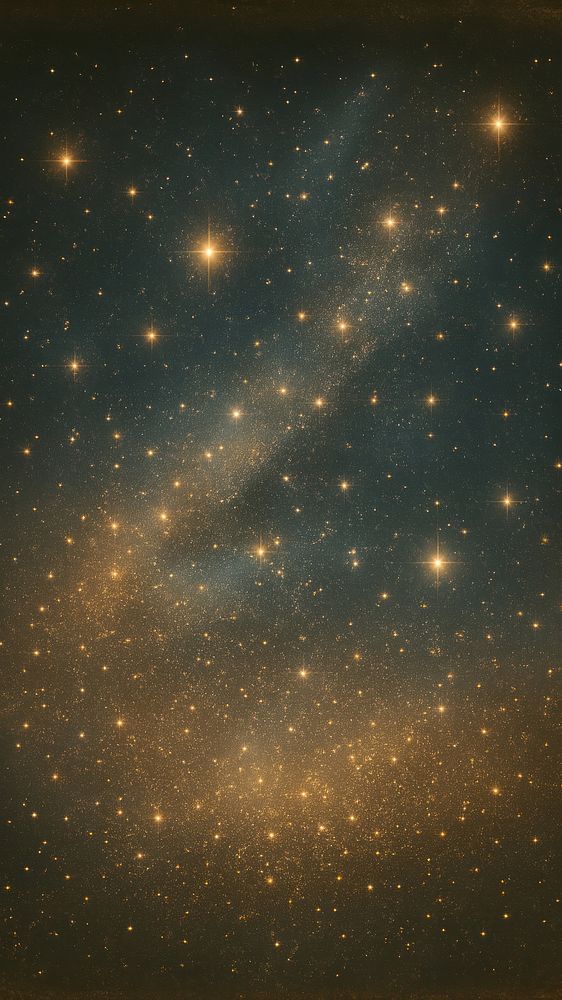 Ethereal cosmic starscape mobile wallpaper | Premium Photo Illustration ...