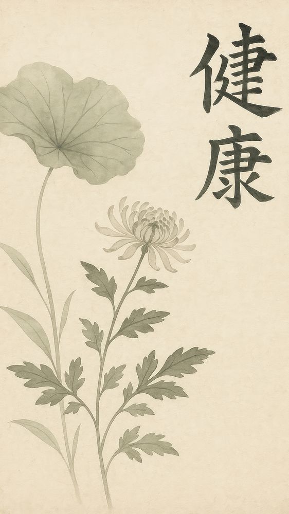 Elegant botanical art with calligraphy | Free Photo Illustration - rawpixel