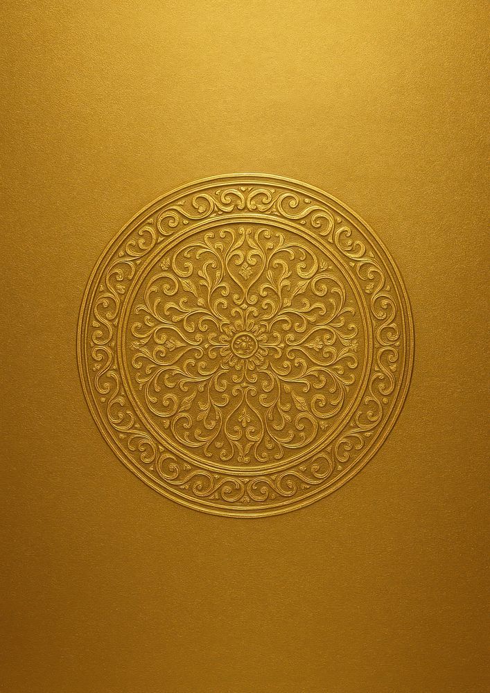 Elegant golden ornamental design | Free Photo Illustration - rawpixel