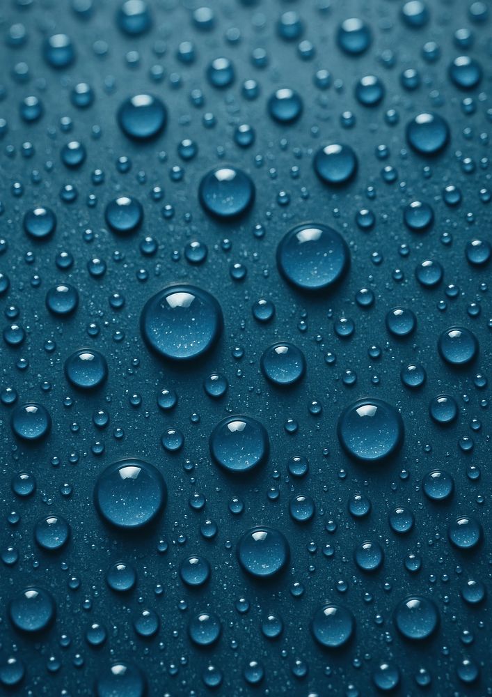Blue water droplets texture | Free Photo - rawpixel