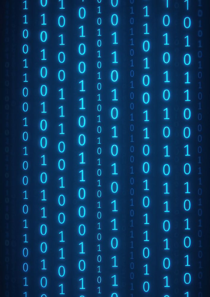 Binary code digital technology background | Free Photo Illustration - rawpixel