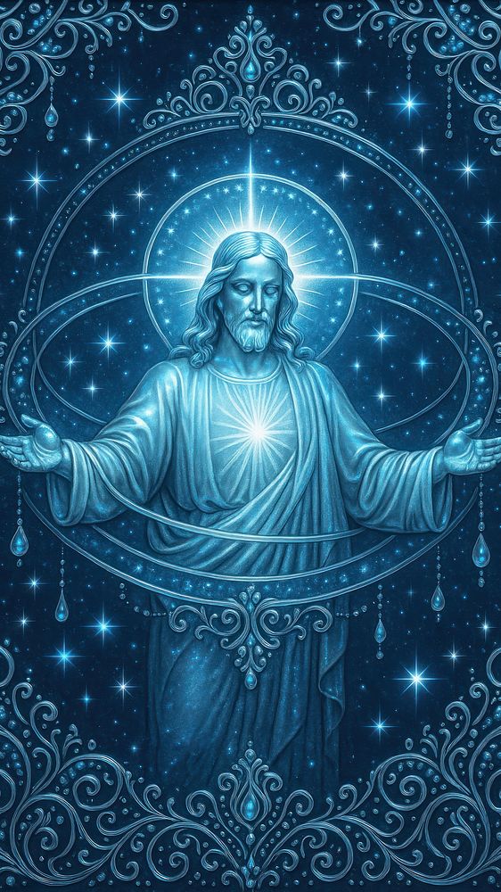 Divine celestial art wallpaper | Free Photo Illustration - rawpixel