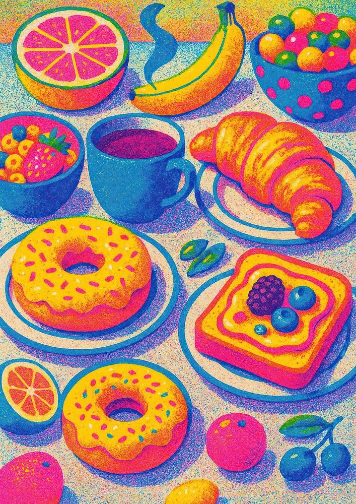 Croissant And Coffee Wallpaper Images | Free Photos, PNG Stickers ...