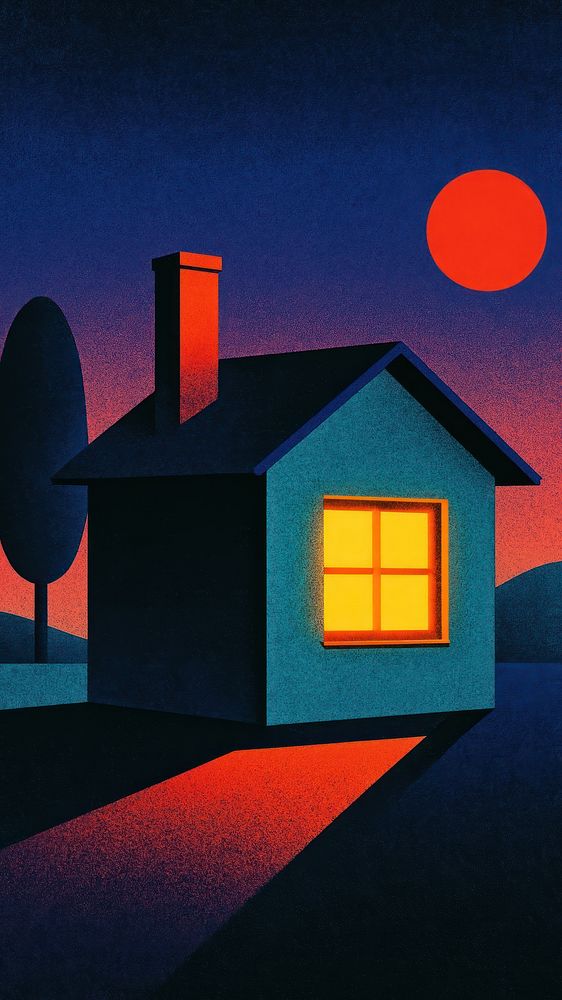 Dark Red Night Art Wallpaper TIFF Images | Free Photos, PNG Stickers ...