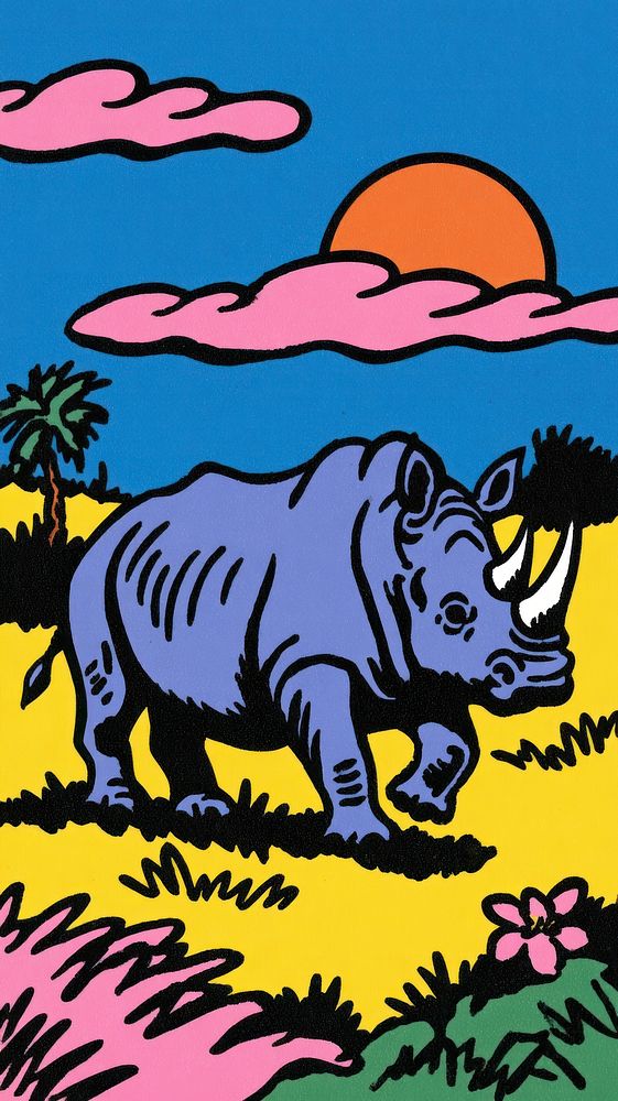 Rhino Wallpaper Images | Free Photos, PNG Stickers, Wallpapers ...
