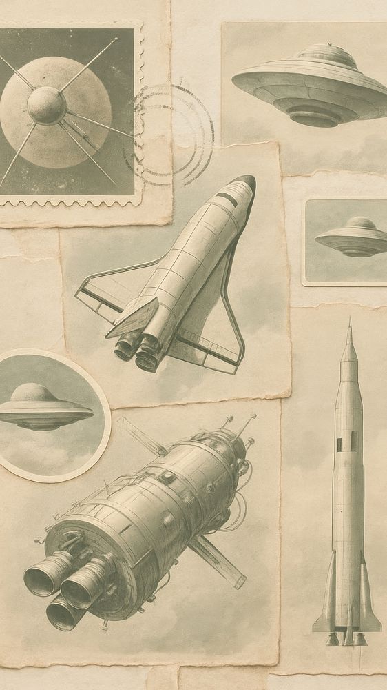 Minimalist Iphone Wallpaper Rocket Aesthetic Images | Free Photos, PNG ...